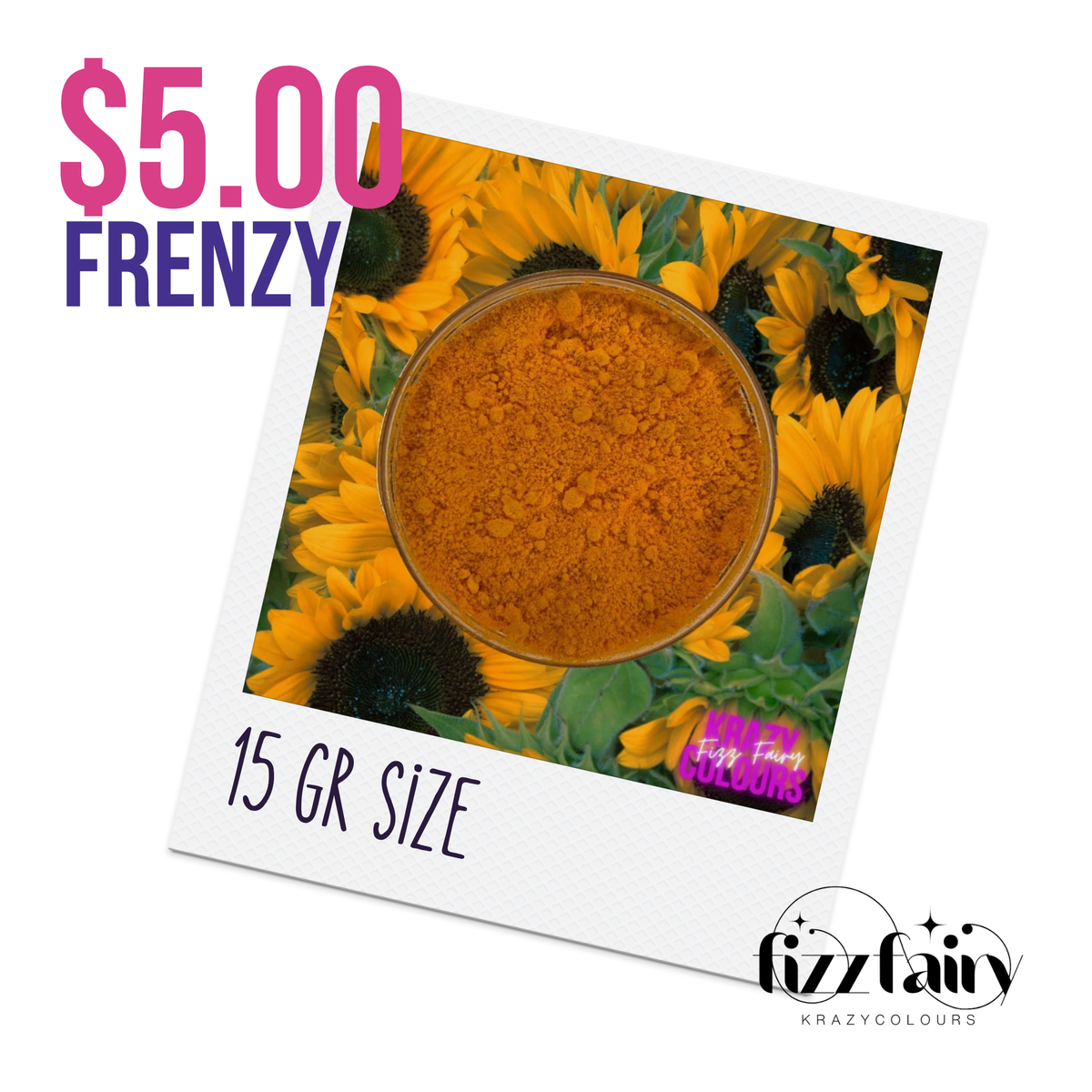 Yellow 5 Lake - 15 Grams – Fizz Fairy Krazycolours Inc.